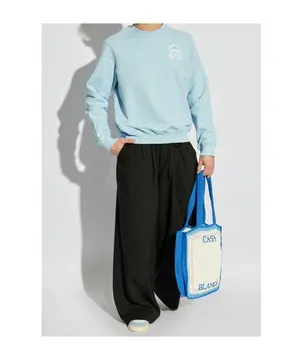 Casablanca Logo Printed Crewneck Sweatshirt