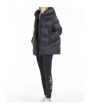 Max Mara Long-sleeve Hooded Padded Jacket