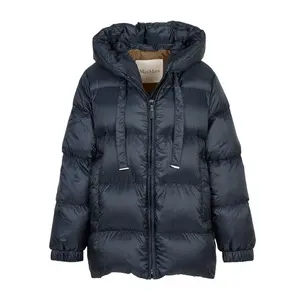 Max Mara Seia Zip-up Drawstring Hooded Jacket