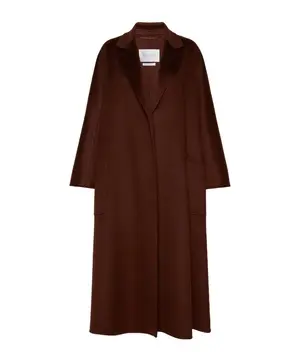 Max Mara Belted Long Coat - Bruciato
