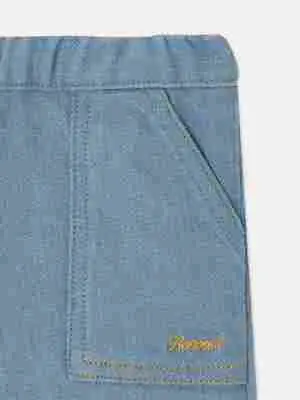 Bonpoint Organic Cotton Denim Trousers