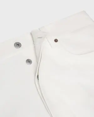 Celine Boyfriend Jeans In Heavy Cotton Twill