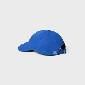 Celine Baseball Cap In Light Cotton Twill
