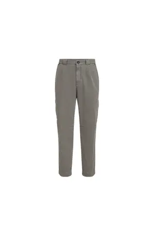 Brunello Cucinelli Cotton Chevron Cargo Trousers