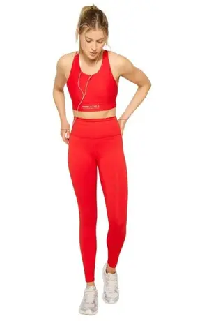 FABLETICS Boost Powerhold High-waisted Legging - Heated Red