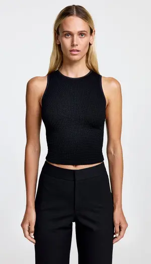 Smythe Muscle Rib Tank - Black Rib