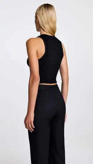 Smythe Muscle Rib Tank - Black Rib