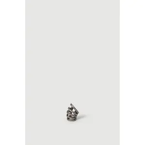 Brunello Cucinelli Sterling Silver Shimmer Ear Cuff - Lignite