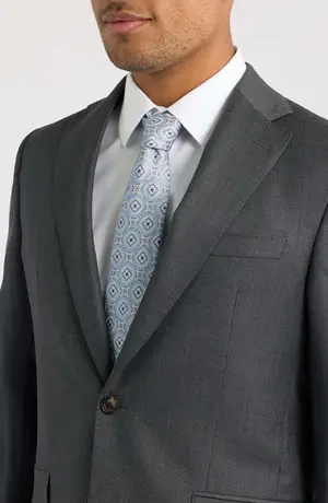 JACK VICTOR Esprit Birdseye Wool Suit