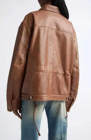 HAIKURE Jocelyne Silky Leather Jacket