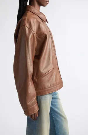 HAIKURE Jocelyne Silky Leather Jacket
