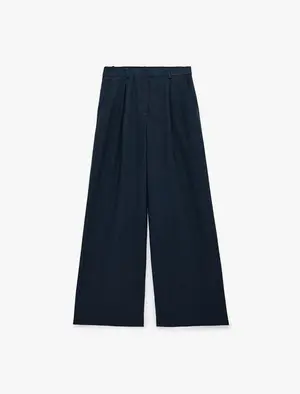 Koton Mid-rise Wide Leg Trousers