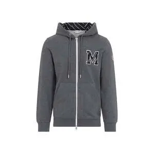 Moncler Zip Up Cardigan - Gray