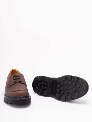 TOD'S Calf Leather Lace-up Shoes - Multicolor