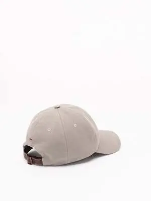 Brunello Cucinelli Baseball Cap With Embroidery