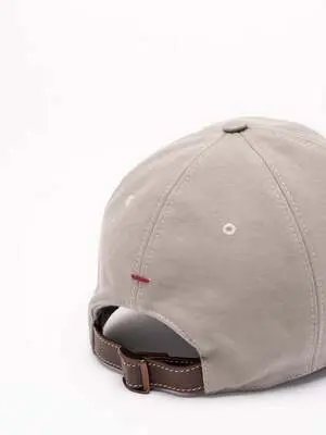 Brunello Cucinelli Baseball Cap With Embroidery