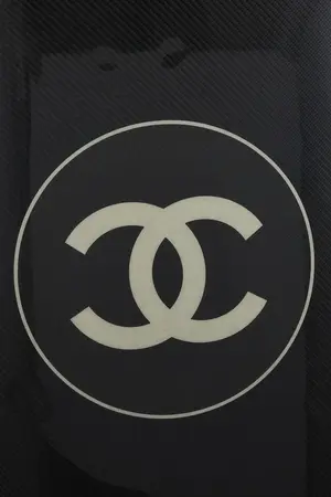 Chanel Carbon Fiber Logo Surfboard