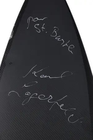 Chanel Carbon Fiber Logo Surfboard