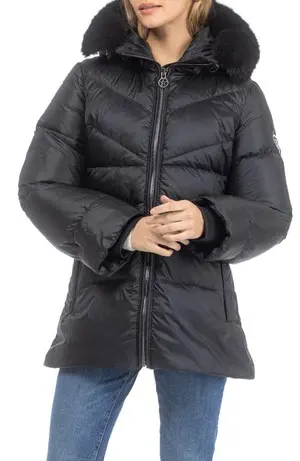 Gorski Apres-ski Short Parka Black/black