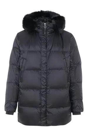 Gorski Down Parka With Toscana Lamb Hood Trim