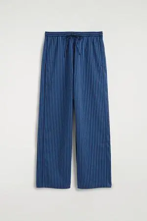 Cos Piped Striped Drawstring Pants