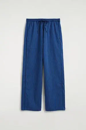 Cos Piped Striped Drawstring Pants