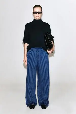 Cos Piped Striped Drawstring Pants
