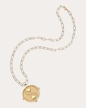 JANE WIN Balance Original Coin Pendant Necklace