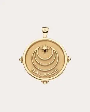 JANE WIN Balance Original Coin Pendant Necklace
