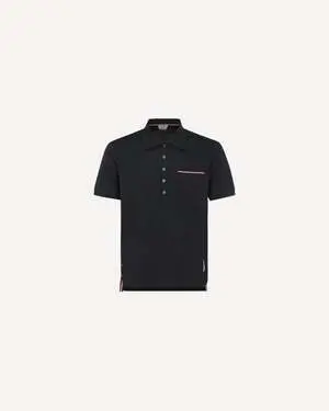 Thom Browne Short Sleeves Polo