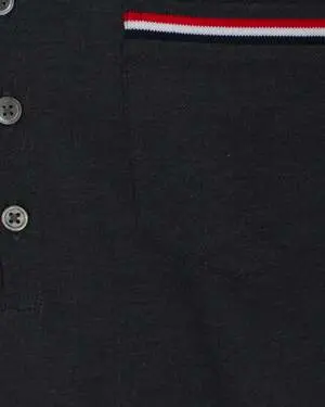 Thom Browne Short Sleeves Polo - Grey