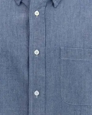 Thom Browne Denim Shirt With Logo