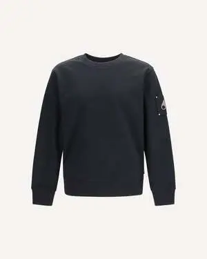 Moose Knuckles Hartsfield Crewneck Sweatshirt - Black