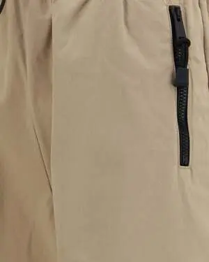 Miu Miu Elasticated Waist And Hem Cotton Gabardine Pants