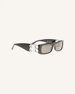 Balenciaga Dynasty Rectangle Sunglasses