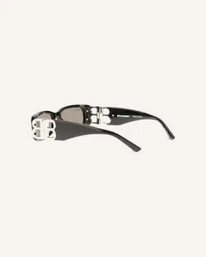 Balenciaga Dynasty Rectangle Sunglasses
