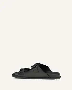 Dolce & Gabbana Calfskin Leather Sandals
