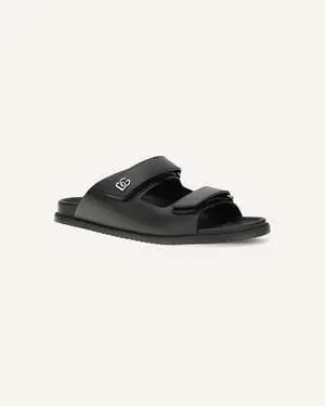 Dolce & Gabbana Calfskin Leather Sandals