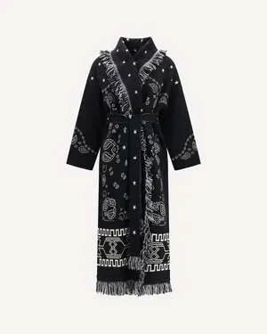 Alanui Bandana Jacquard Coat