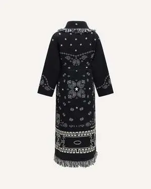 Alanui Bandana Jacquard Coat