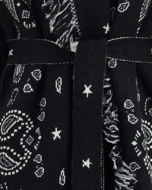 Alanui Bandana Jacquard Coat