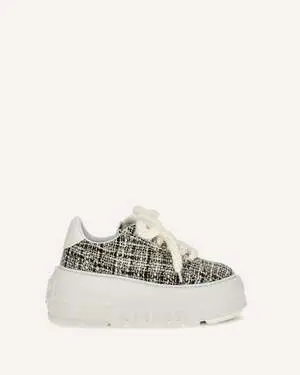 Casadei Bouclé Fabric Nexus Sneakers - Multicolour