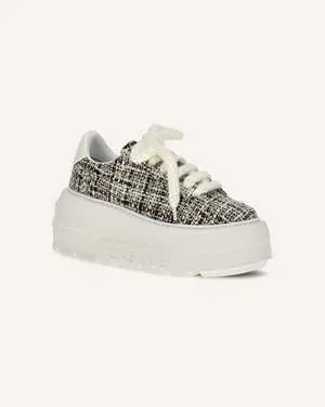 Casadei Bouclé Fabric Nexus Sneakers - Multicolour