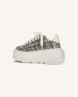 Casadei Bouclé Fabric Nexus Sneakers - Multicolour
