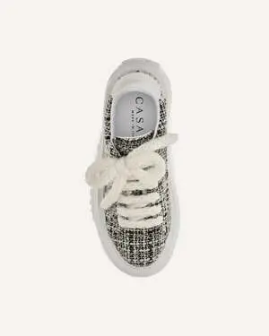 Casadei Bouclé Fabric Nexus Sneakers