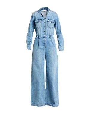 Ba&sh Jumpsuit Size Cotton - Blue