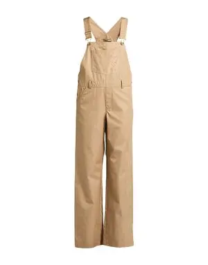 Herno Cotton Twill Overalls With Embroidered Logo