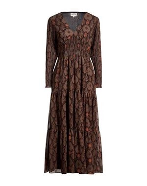 Antik Batik Maxi Dress Military Size Polyester - Green