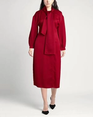 KAOS Long Sleeve Maxi Dress - Red