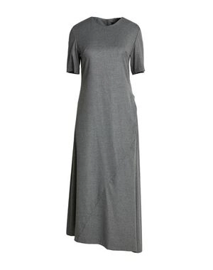 KAOS Maxi Dress Size Polyester, Viscose, Elastane - Grey